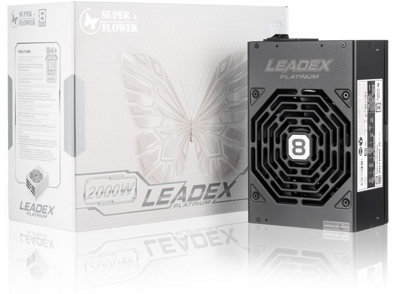 Захранване Super Flower - Leadex Platinum, 2000W | Ozone.bg