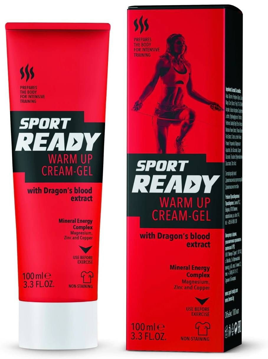 Warm Up Cream-Gel Загряващ крем-гел, 100 ml, Sport Ready | Ozone.bg