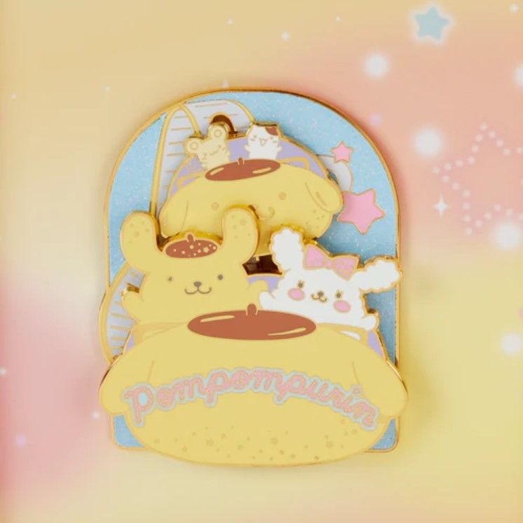 Значка Loungefly Sanrio Animation: Pompompurin - Carnival Ride ...