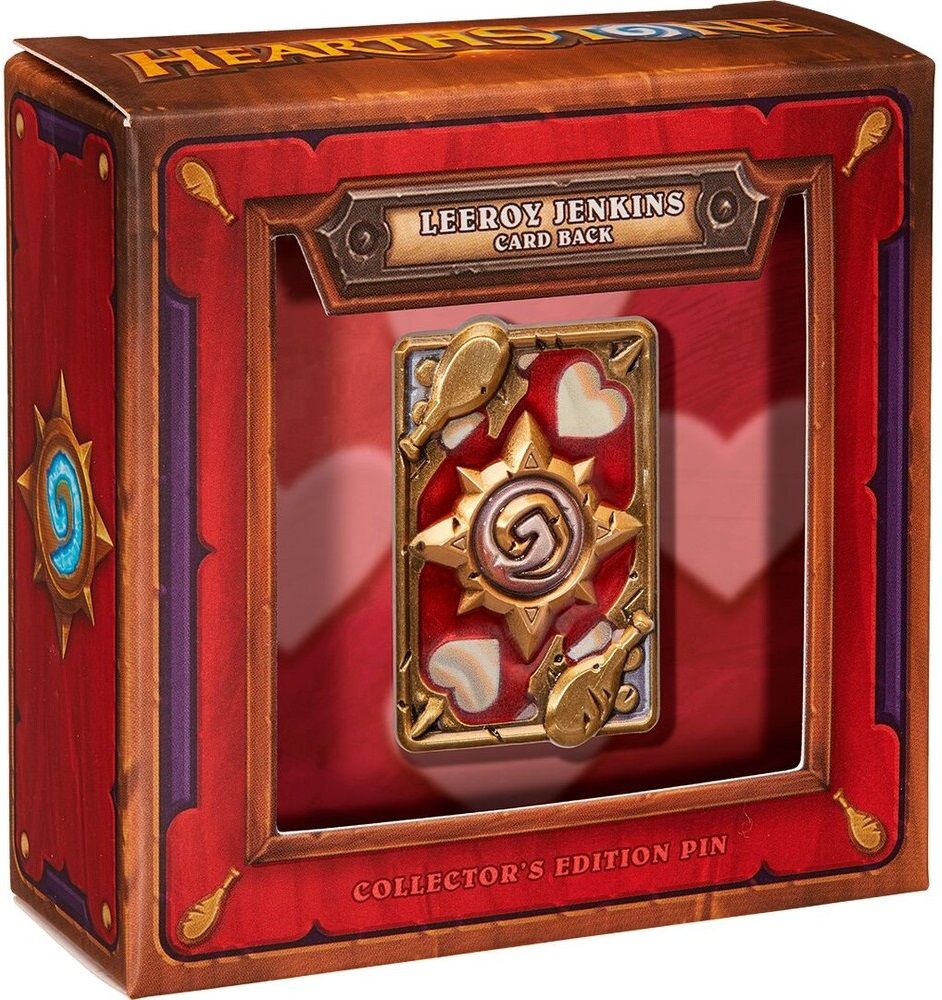 Значка Blizzard Games: Hearthstone - Leeroy Jenkins Card Back | Ozone.bg