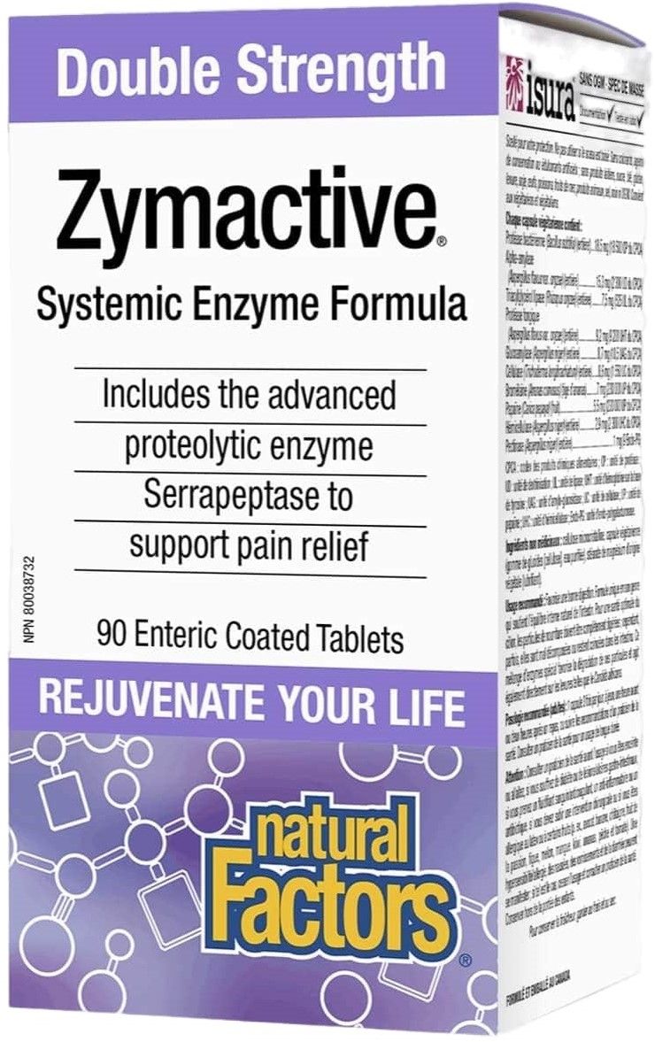 Zymactive, 90 таблетки, Natural Factors | Ozone.bg