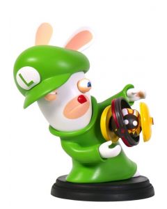 Статуетка UbiSoft Games: Super Mario - Rabbid Luigi, 16 cm | Ozone.bg
