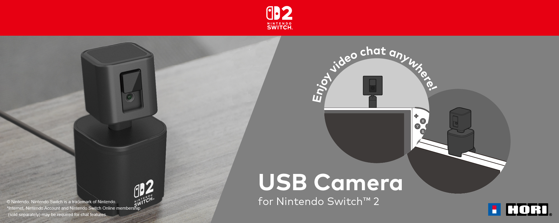 Камера Hori - NSX-023U (Nintendo Switch 2) | Ozone.bg