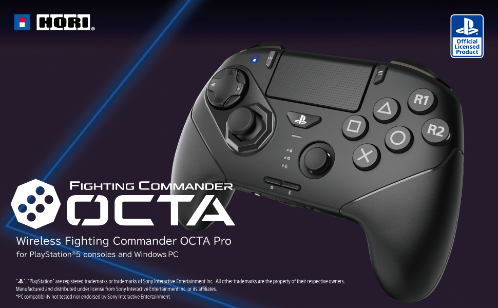 Безжичен контролер Hori - Fighting Commander OCTA Pro (PS5/PC) | Ozone.bg